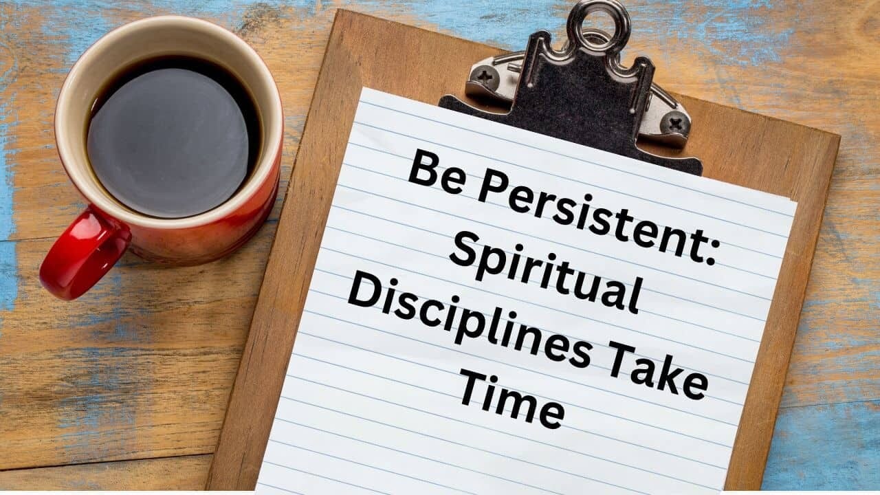 Be Persistent: Spiritual Disciplines Take Time | New Life