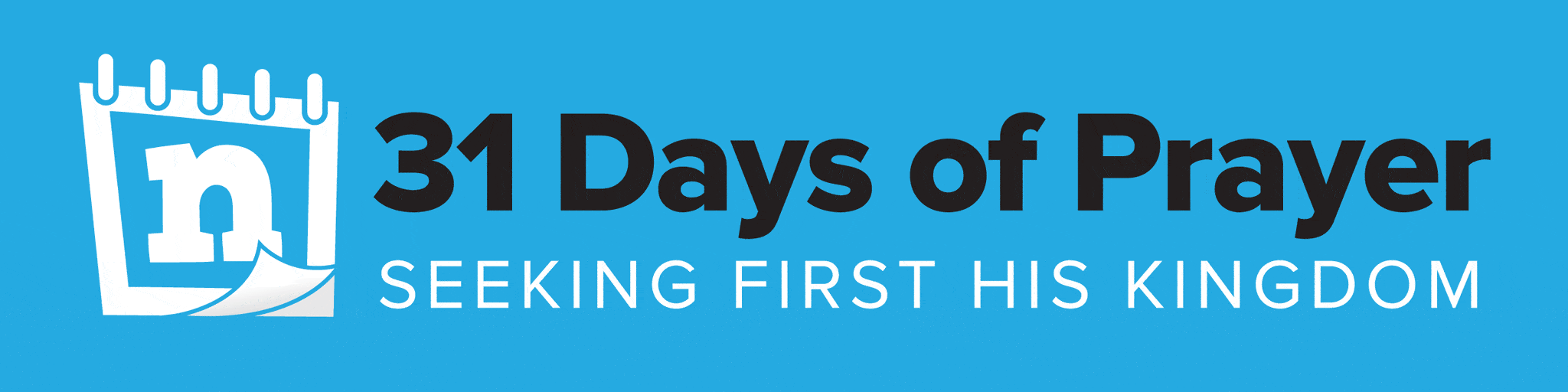31 Days of Prayer | New Life